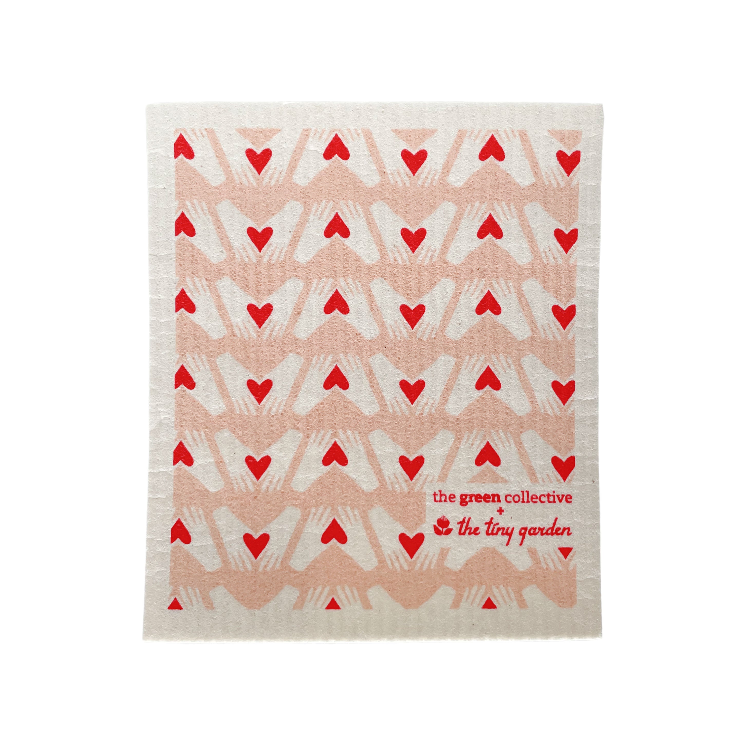 Swedish Dishcloth SPRUCE - Heart Hands – The Green Collective